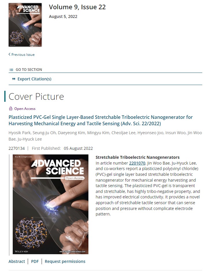 Wiley_ADVANCED SCIENCE : Publishing News