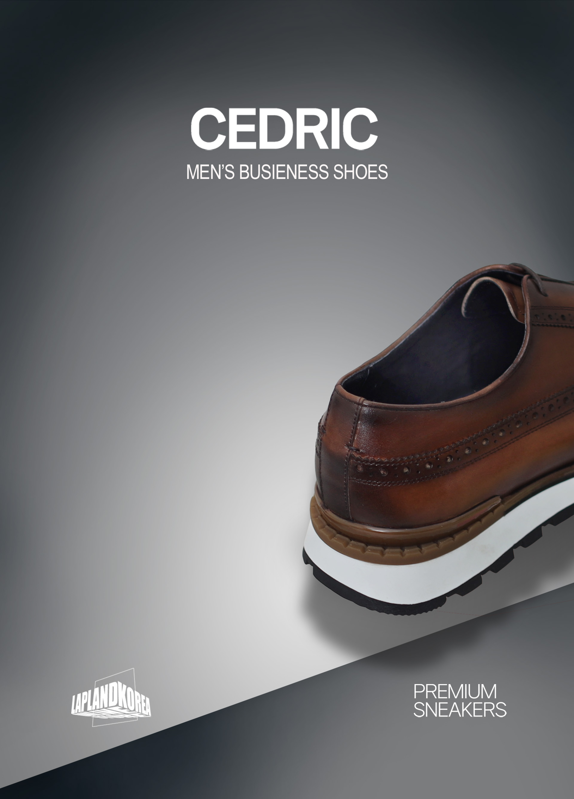 CEDRIC 세드릭 브라운_3.5cm 굽 : 라플란드코리아 한국 공식 스토어