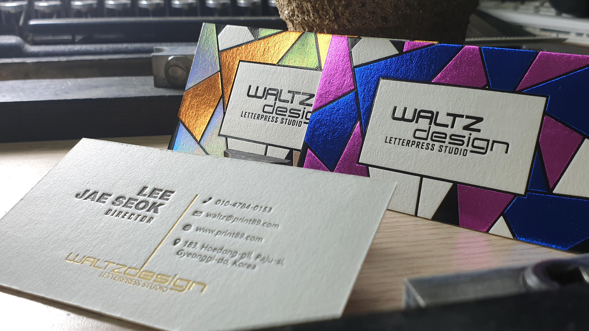 SB-016 : Foil special Printing