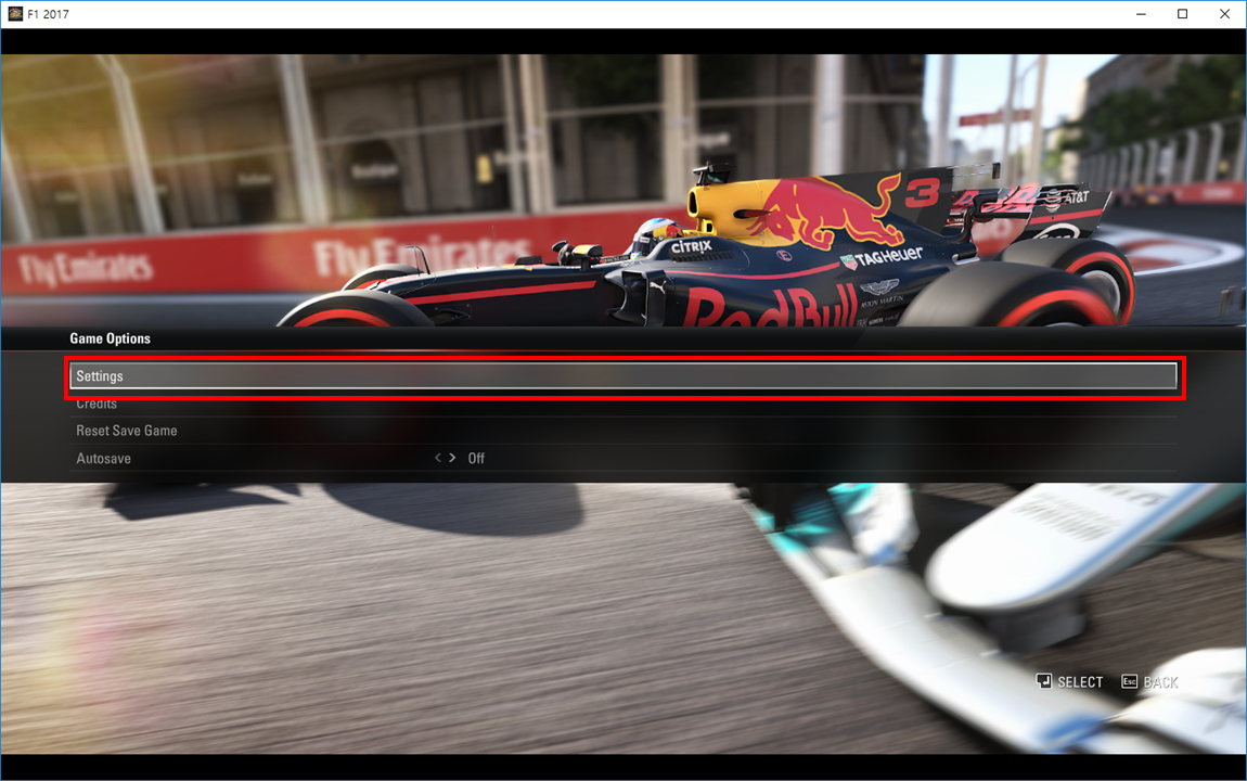 [Console] F1 2017 : MotionHouse