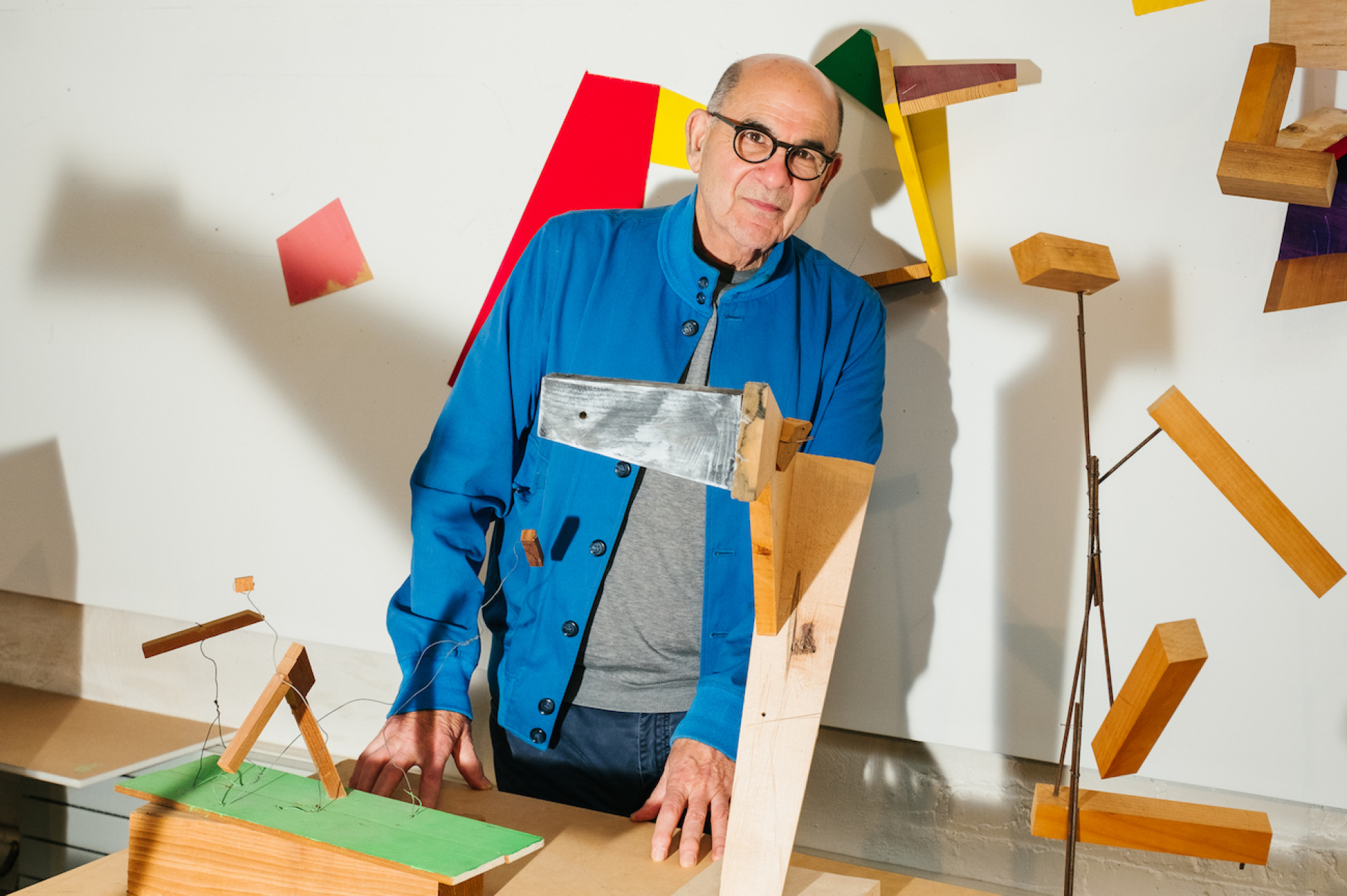 조엘 사피로 Joel Shapiro - Floor Wall Ceiling (액자 포함) : JARI STUDIO - 자리 스튜디오