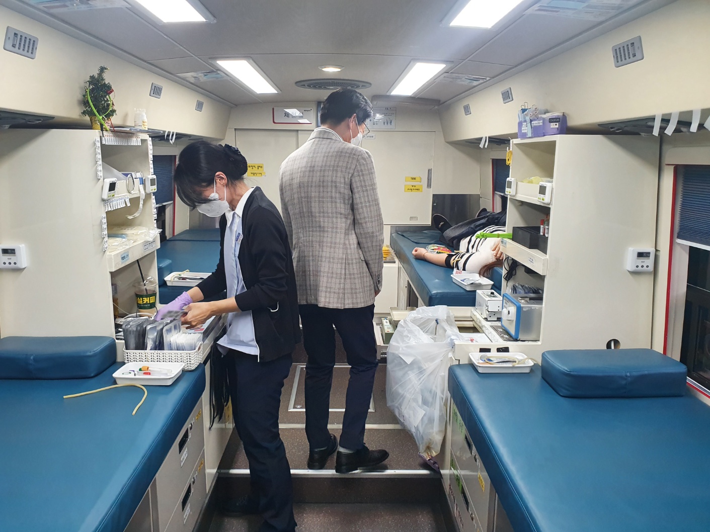 2022년 법인 직원 단체 헌혈 : 사회복지법인 진명복지재단