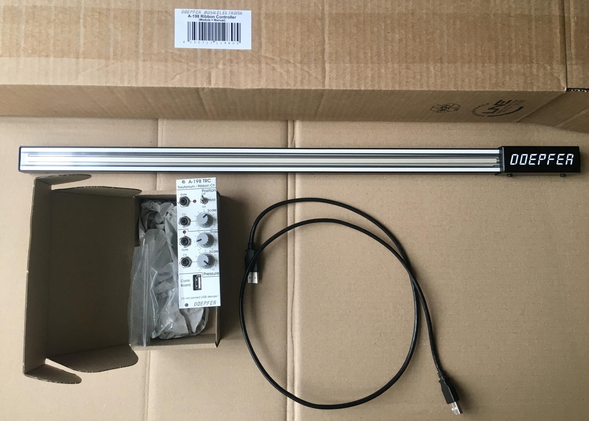 [판매완료] Doepfer A-198 Trautonium Manual/Ribbon Controller : 옥토모 OCTOMO