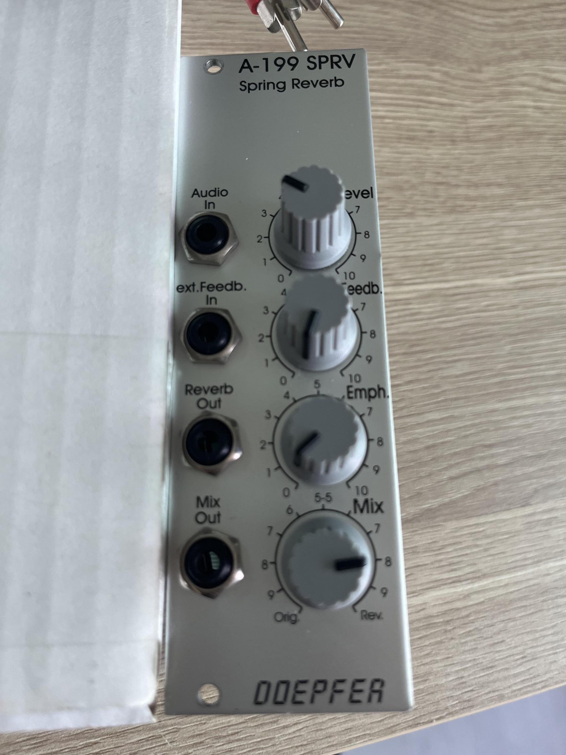 [판매완료] DOEPFER -A-199 Spring reverb : 옥토모 OCTOMO