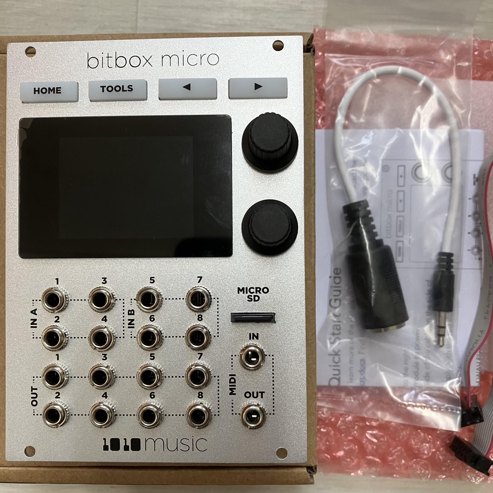 [판매완료] 1010 Music Bitbox Micro Eight-Channel Sampler : 옥토모 OCTOMO