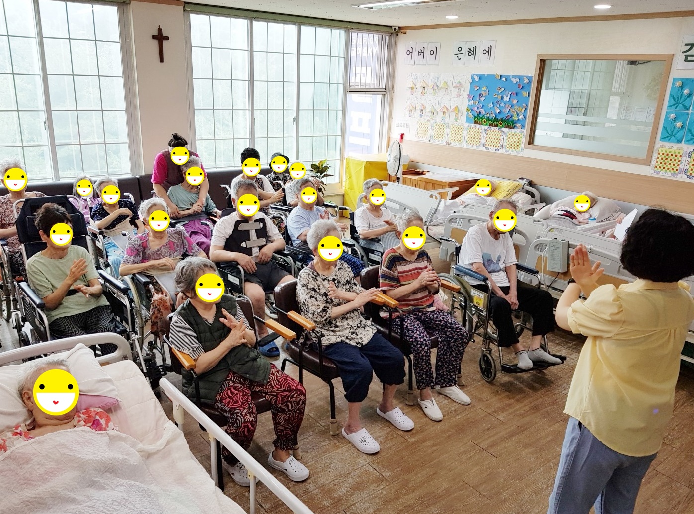 7월17일 실버레크레이션 파주심청이요양원