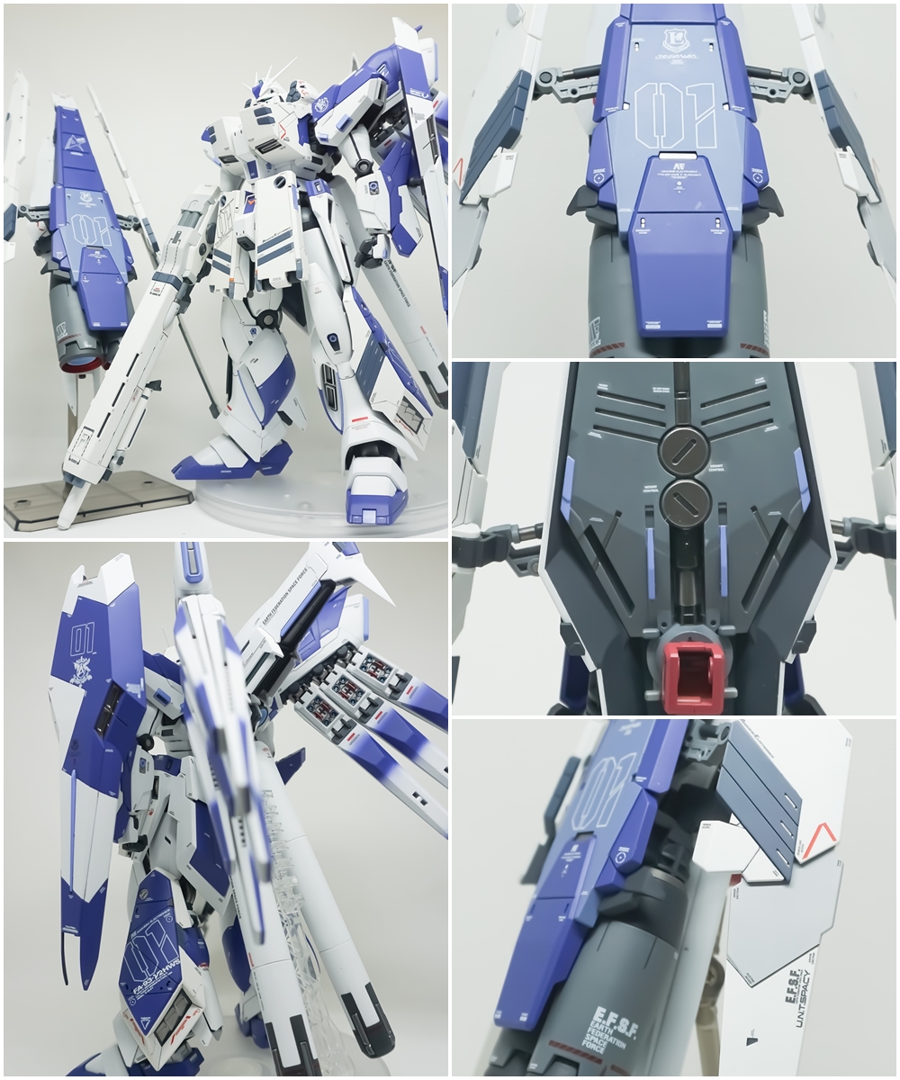 RX-98-v2 하이 뉴 건담 HWS 버카 (Hi-v Gundam HWS ver.KA) : Decal Factory Art Work