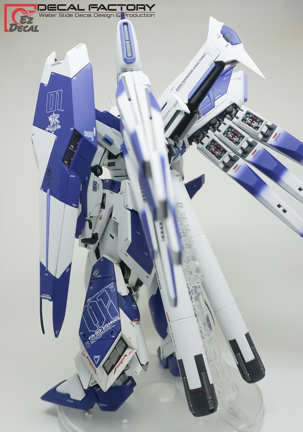 RX-98-v2 하이 뉴 건담 HWS 버카 (Hi-v Gundam HWS ver.KA) : Decal Factory Art Work