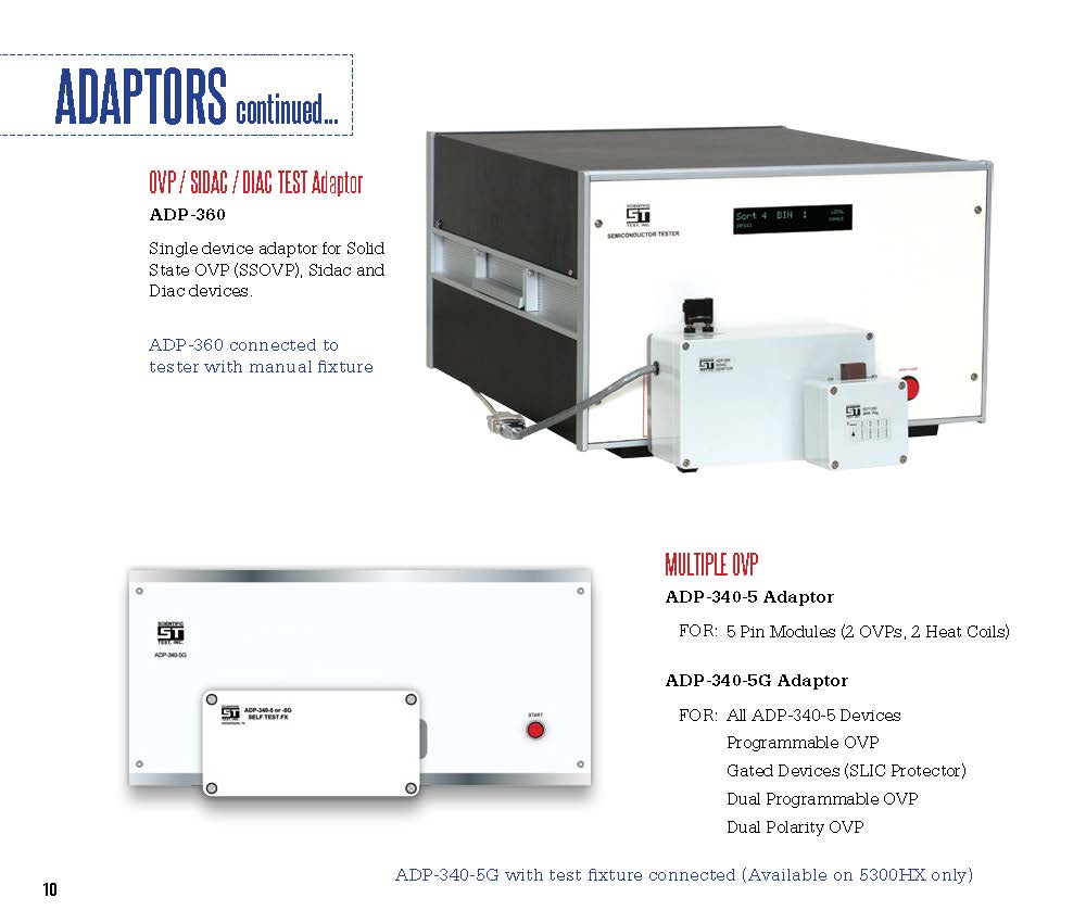 DISCRETE SEMICONDUCTOR TESTER - 5000E & 5300HX (sti- Scientific Test ...