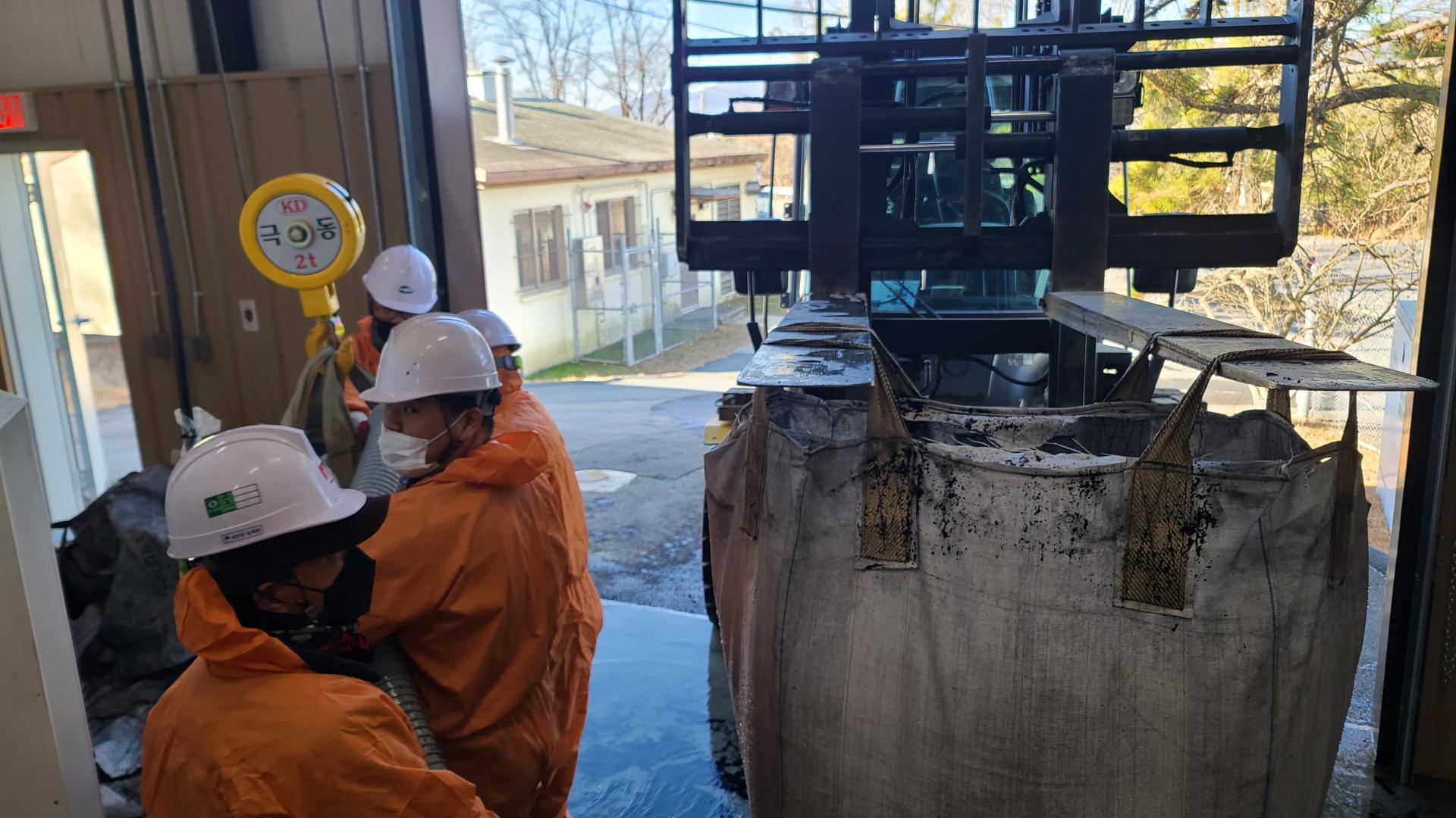 수처리 활성탄 교체 공사 - USFK AREA IV : 활성탄교체 - (주)에코어 활성탄교체 전문