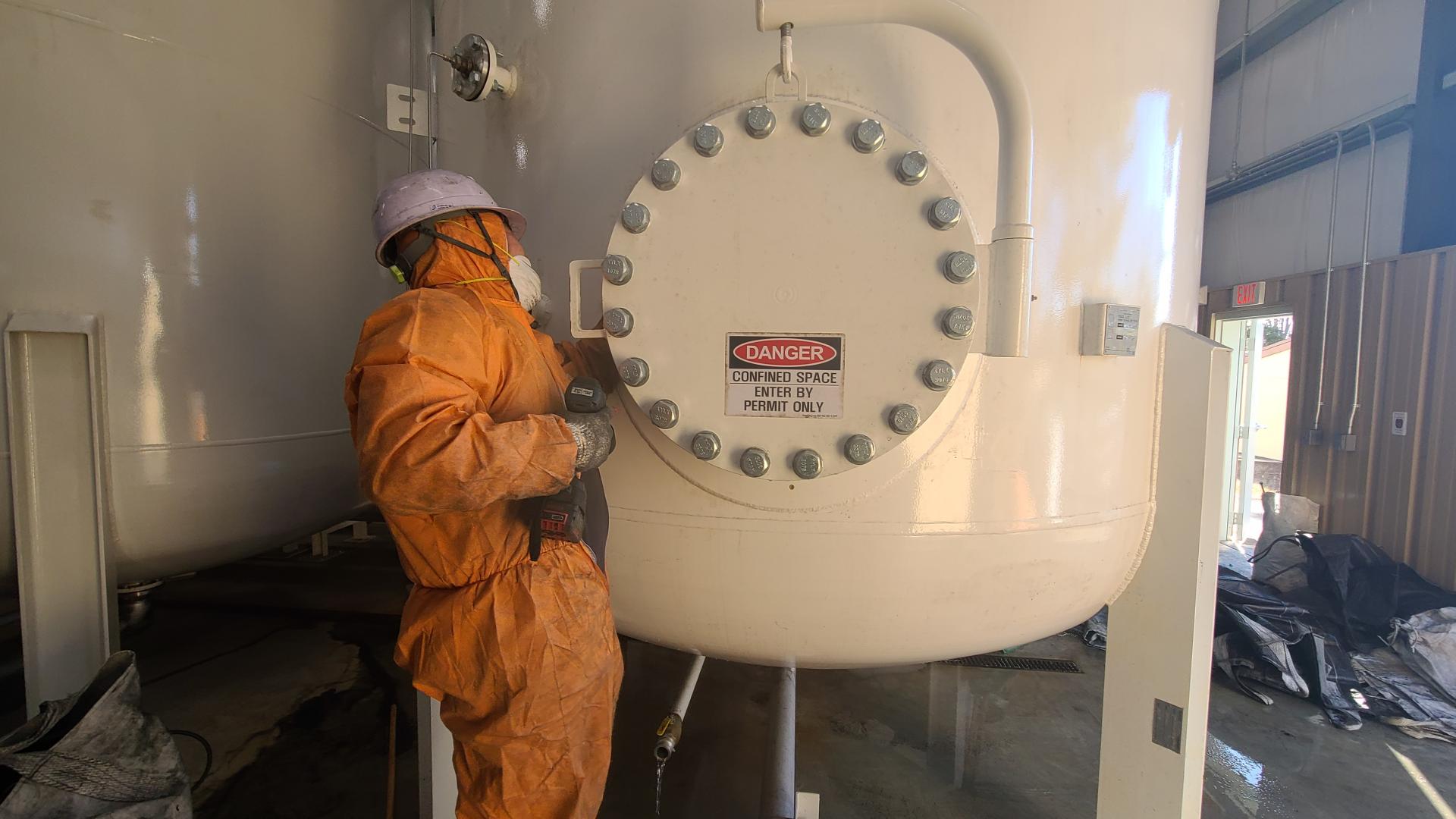 수처리 활성탄 교체 공사 - USFK AREA IV : 활성탄교체 - (주)에코어 활성탄교체 전문