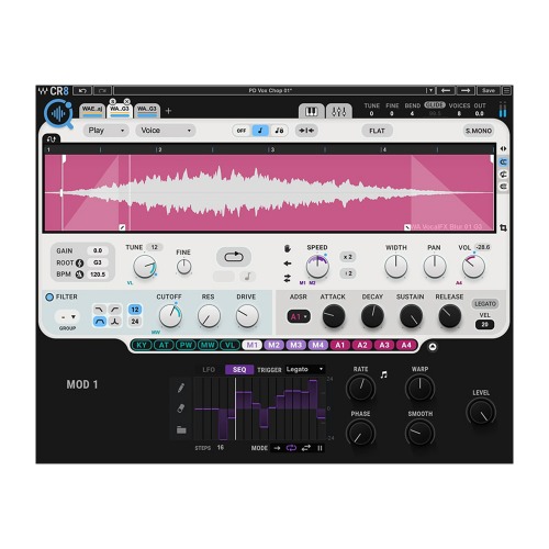 CR8 Creative Sampler : BLS : WAVES Audio