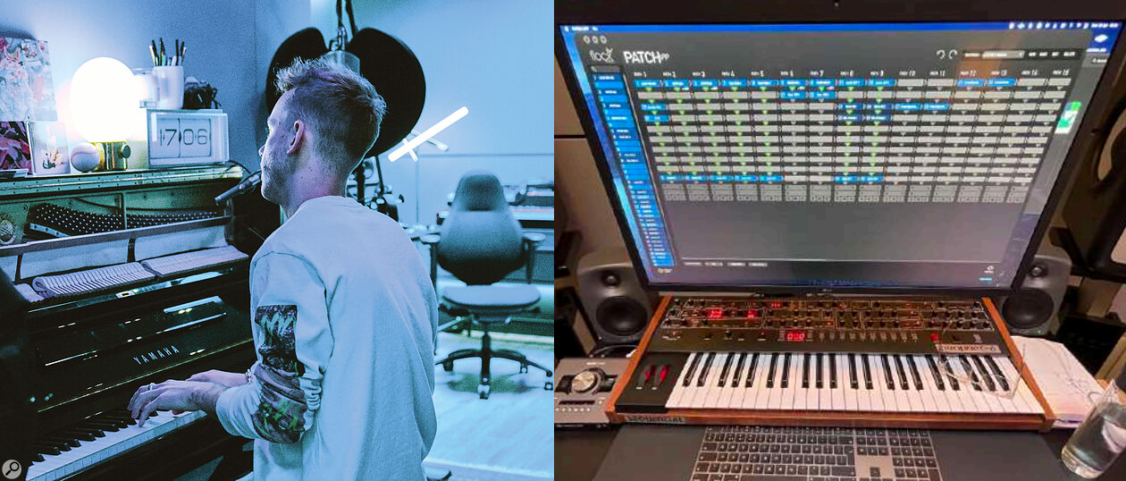 [Flock Audio] 프로듀서 Peter Rycroft (aka Lostboy)는 작업실에서 Flock Audio PATCH ...