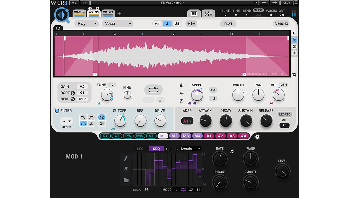 CR8 Creative Sampler : BLS : WAVES Audio