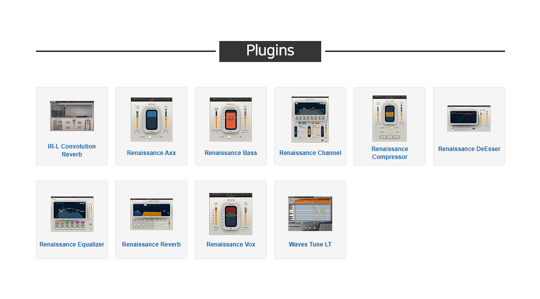 Renaissance Maxx : BLS : WAVES Audio