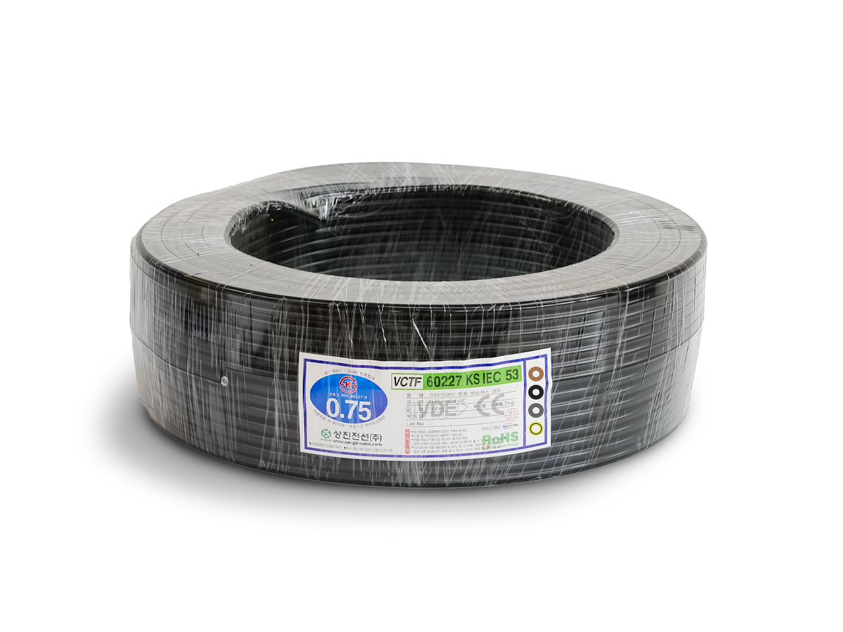 VCTF전선 0.75SQ 4C : 미경전기