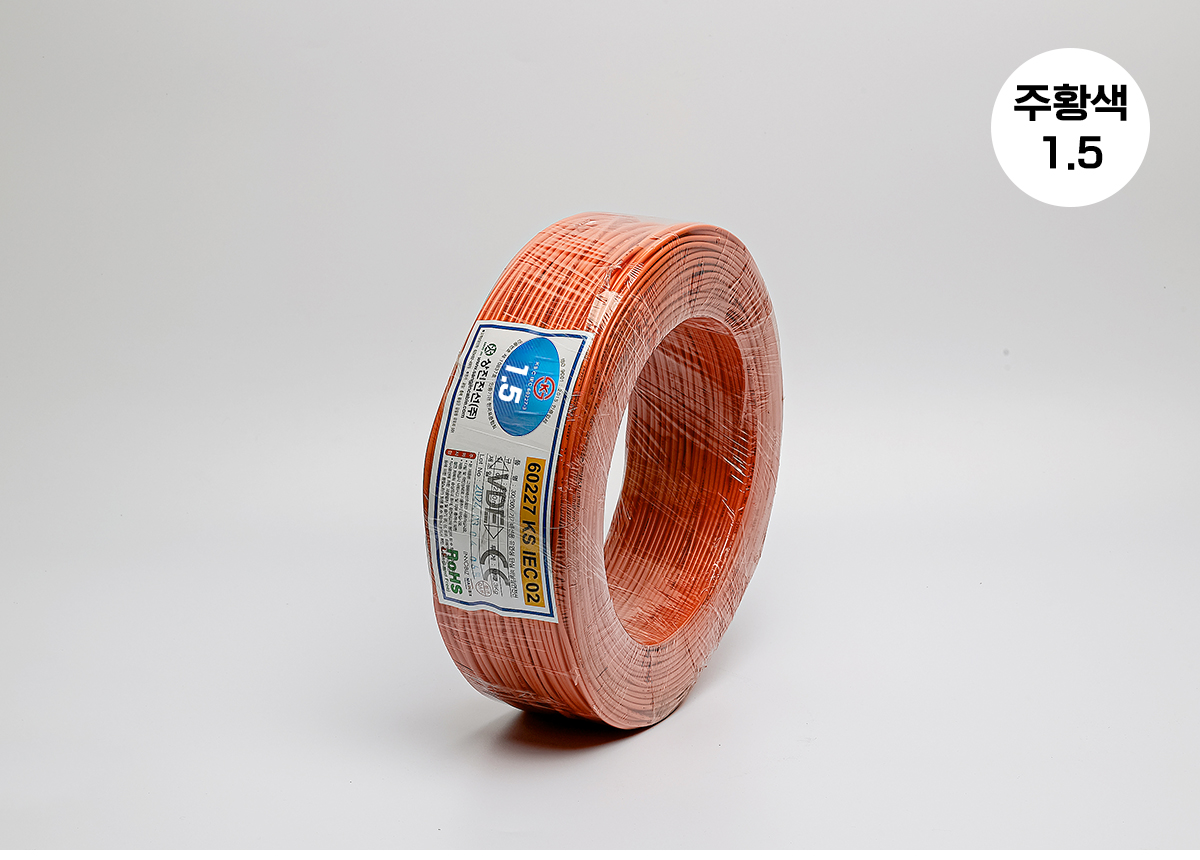 KIV전선 1.5SQ : 미경전기