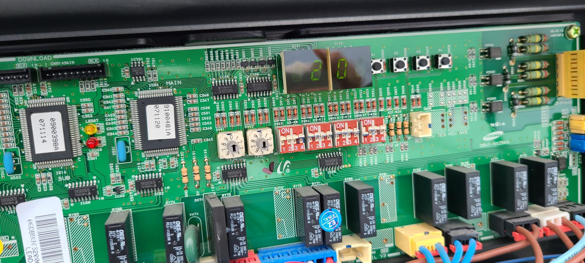 서귀포 한국전력공사 지하층 시스템에어컨 제품 교체 공사 : 에어컨 설치 시공사례