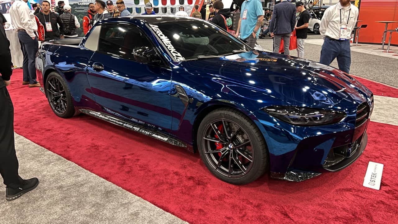 SEMA에 등장한 BMW M4 픽업 트럭, 순수주의자들 분노하다! : BMW의 모든 뉴스를 제공합니다