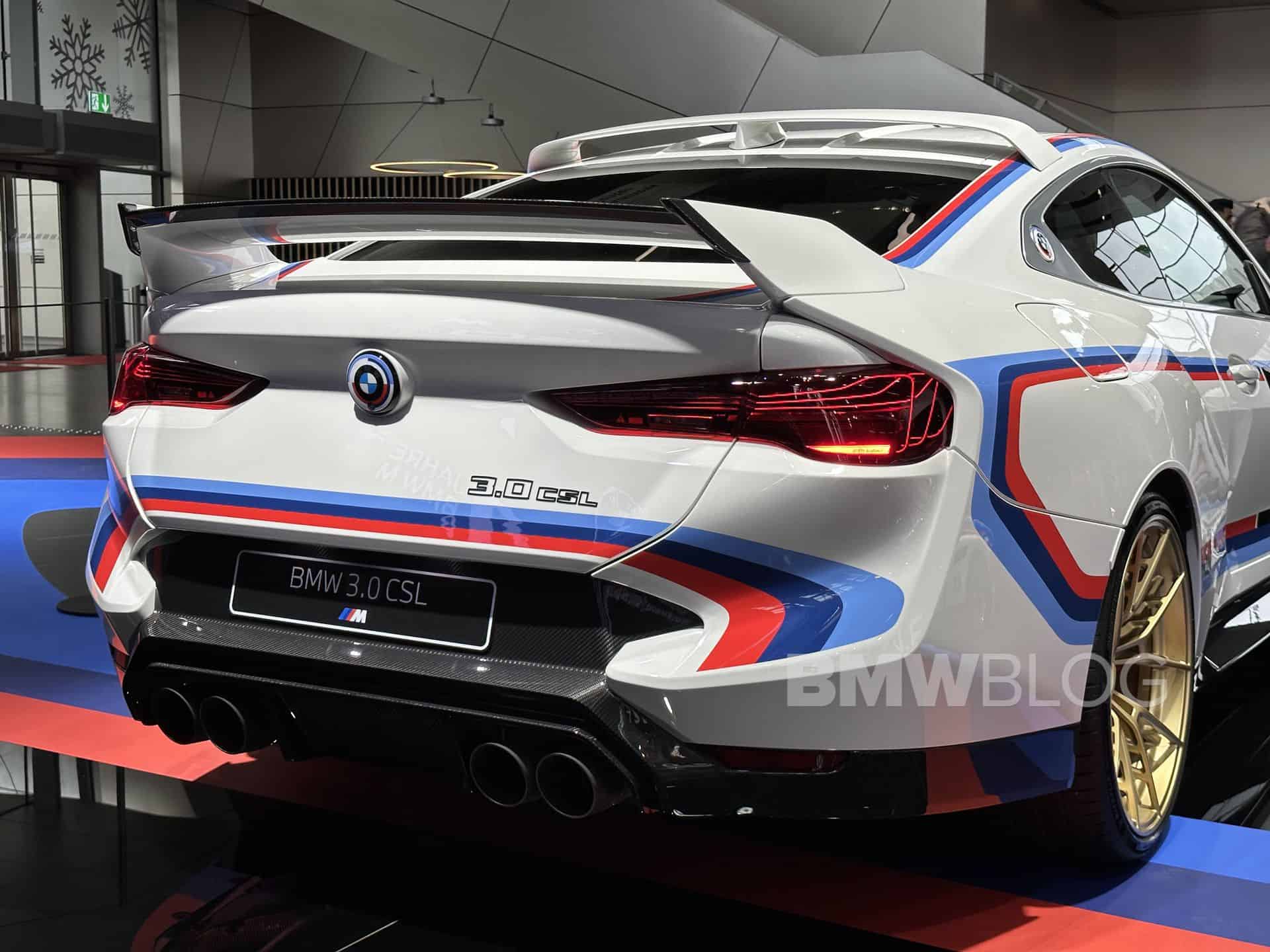 2023 BMW 3.0 CSL : M 50주년 마크와 레트로 패션, BMW Welt 에서 : BMW의 모든 뉴스를 제공합니다