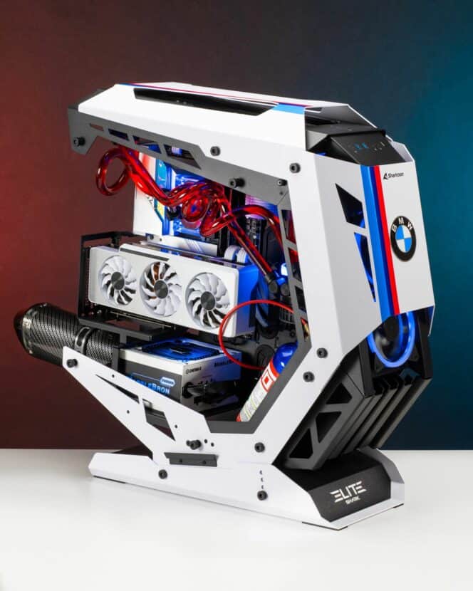 오토바이처럼 보이는 Custom BMW PC 케이스 : BMW의 모든 뉴스를 제공합니다