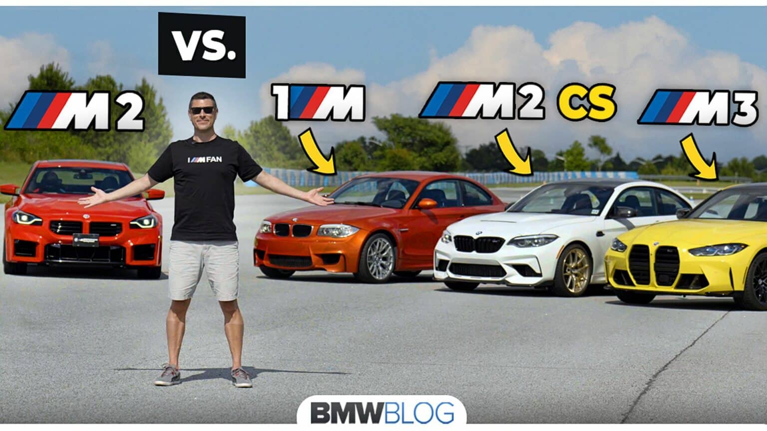 BMW 2023 M2 vs M2 CS vs M3 컴페티션 vs 1M – The Ultimate Review : BMW의 모든 ...