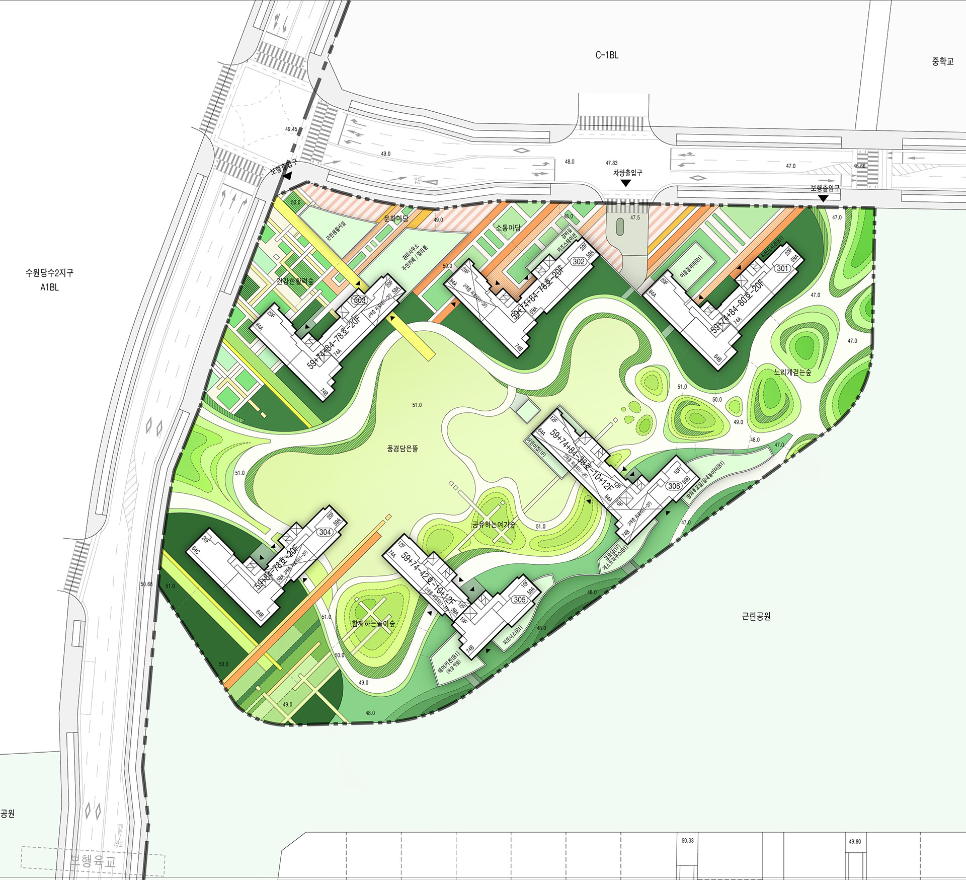 수원당수 B-3BL 공동주택 설계용역 : PAC
