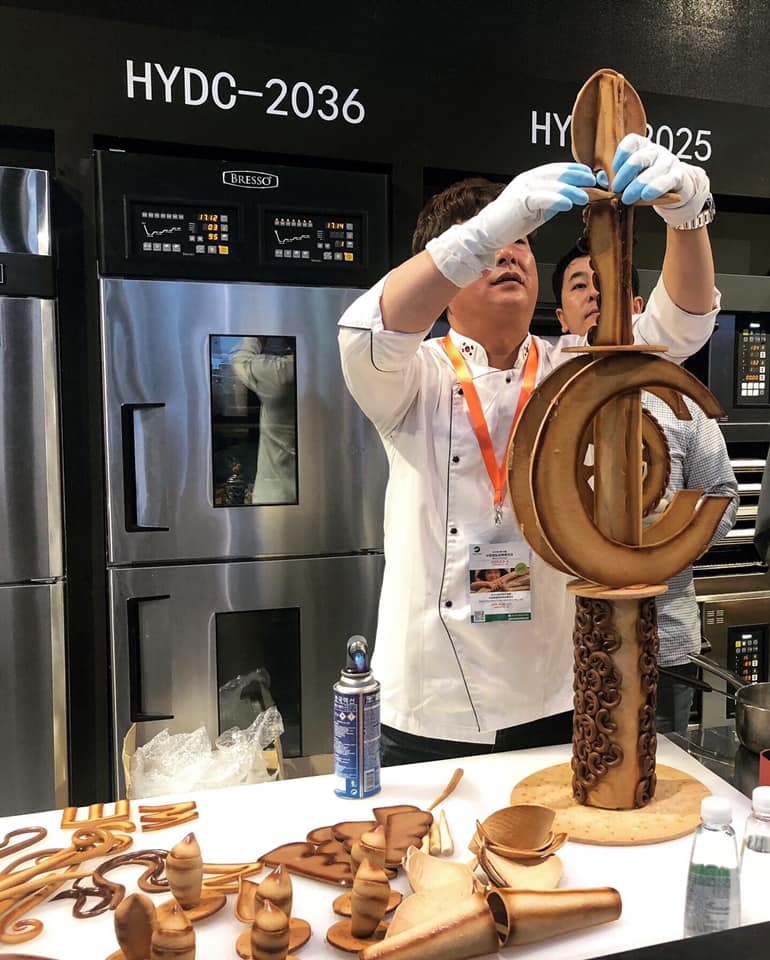 2019 BAKERY CHINA (2019 베이커리 차이나) 빵공예 전시 : 한영 브레소