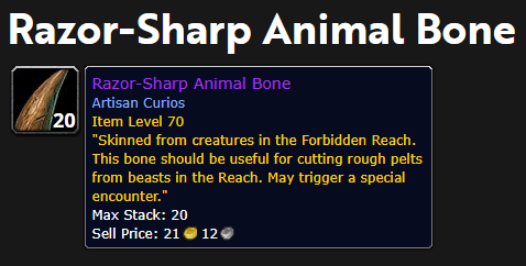 10.0.7 금지된 해안 전문 기술 희귀몹 - 태고의 돌 업글 도안 드랍처 등. : 최신 WoW 정보 게시판