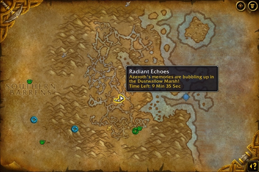 Build 54210 내부 전쟁 사전 패치 이벤트 RADIANT ECHO 진행 및 보상. : 최신 WoW 정보 게시판