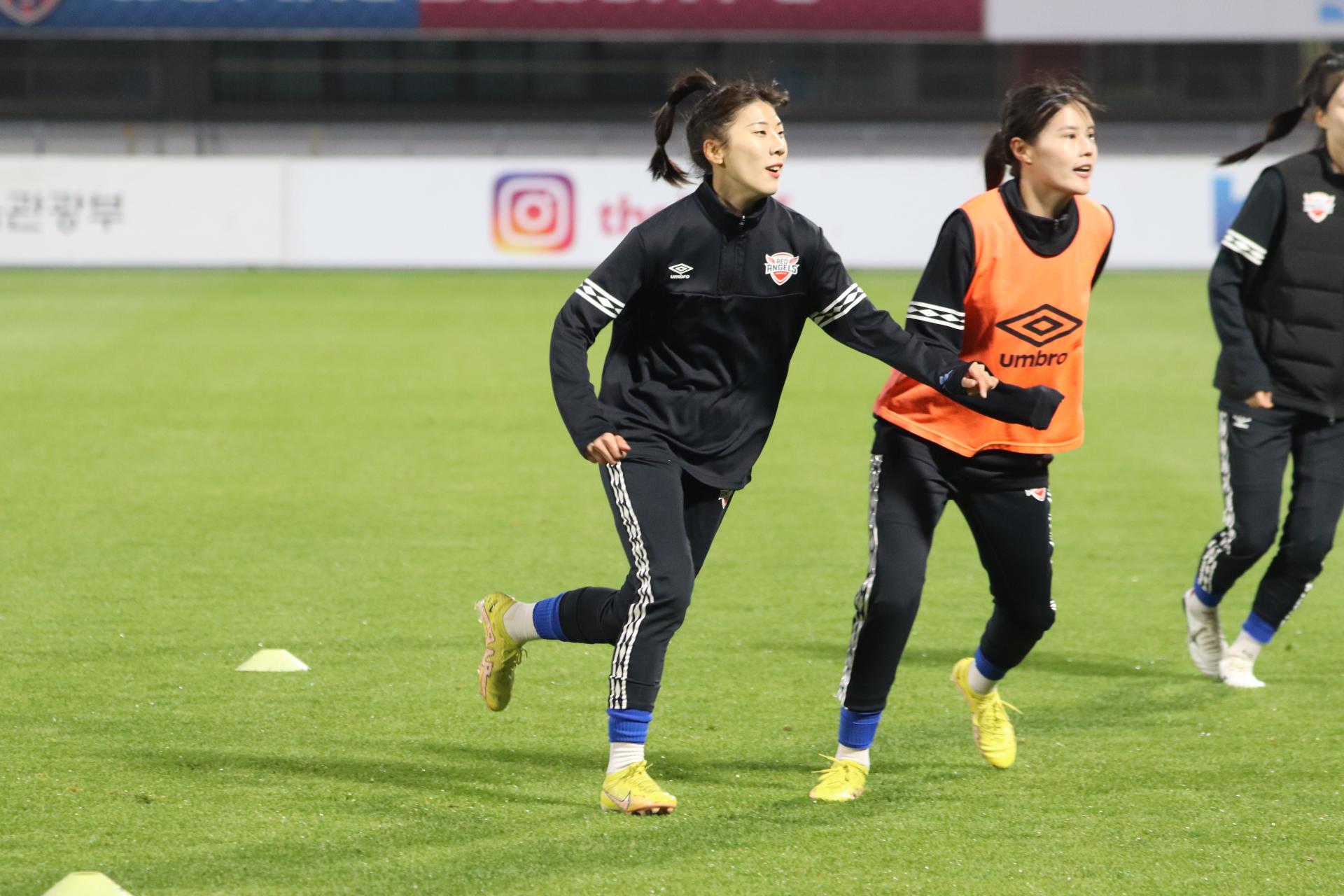 2023_WK리그_10R_수원FC위민(1) vs (2)인천현대제철 (수원 종합운동장)_MVP 인천 최유정 선수 : kwff