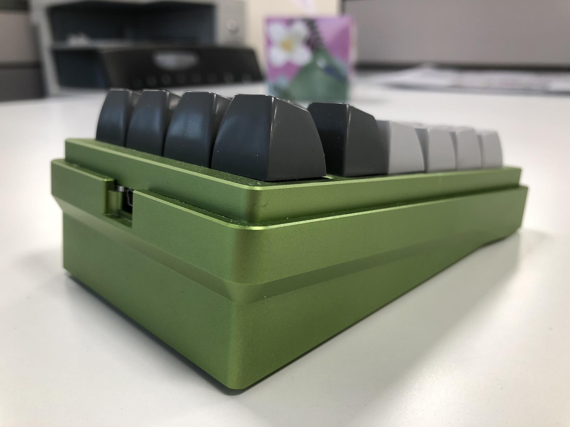 TX PAD green : TX Keyboard