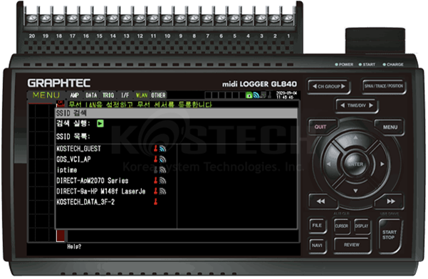 [GL840] 무선모듈을 이용하여 APS와 연동 상세설명 : 코스테크(주)｜제어계측