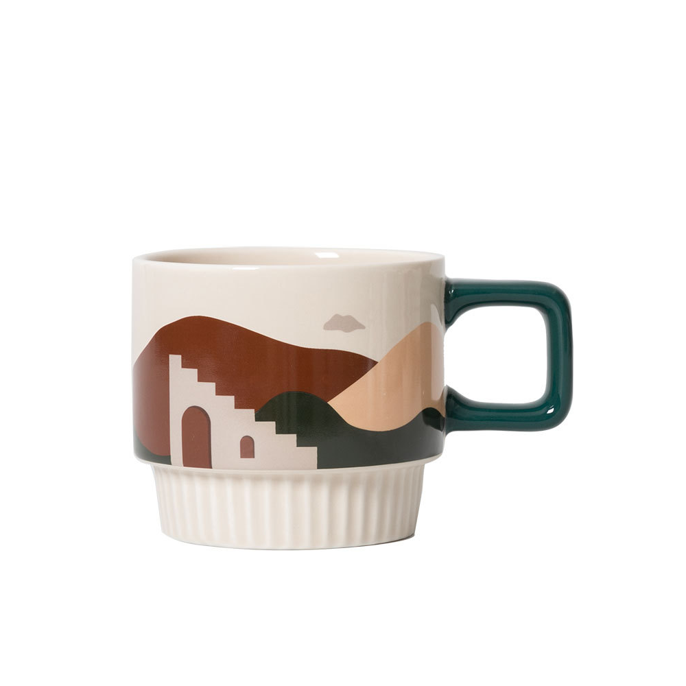 블럭 머그컵 머그잔 카페컵 커피컵 도자기컵제작 컵제작 컵인쇄 머그컵제작 카페굿즈 블루보틀 주문제작 스택머그잔 머그잔