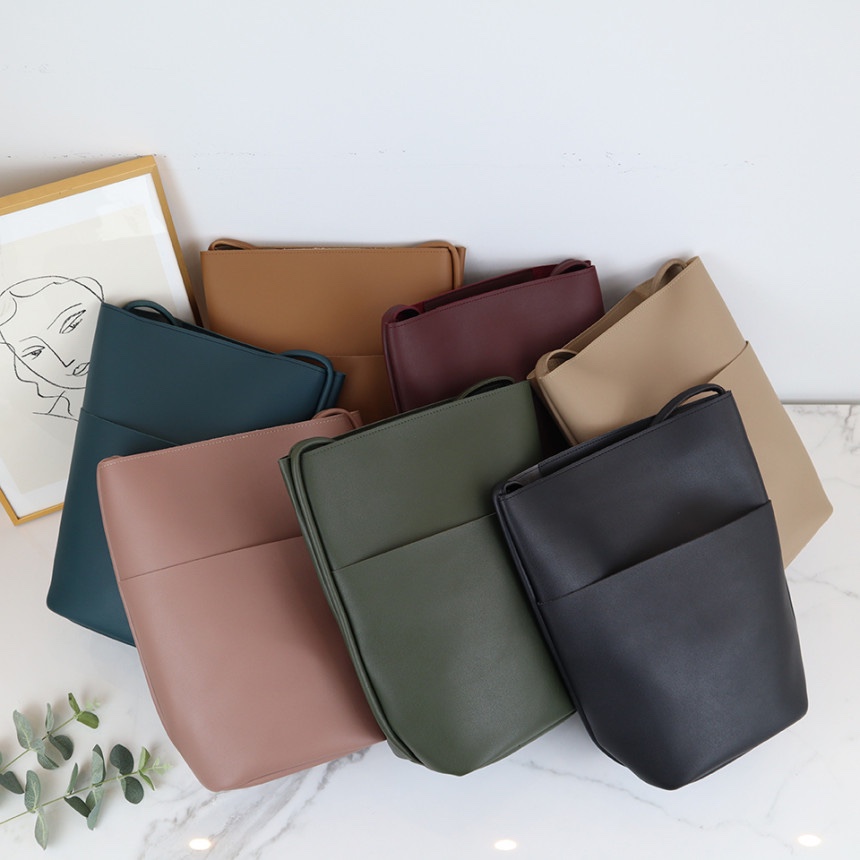 [original] ワンハンドルポケットショルダーバッグ(7color) | ファッション通販サイト NUGU