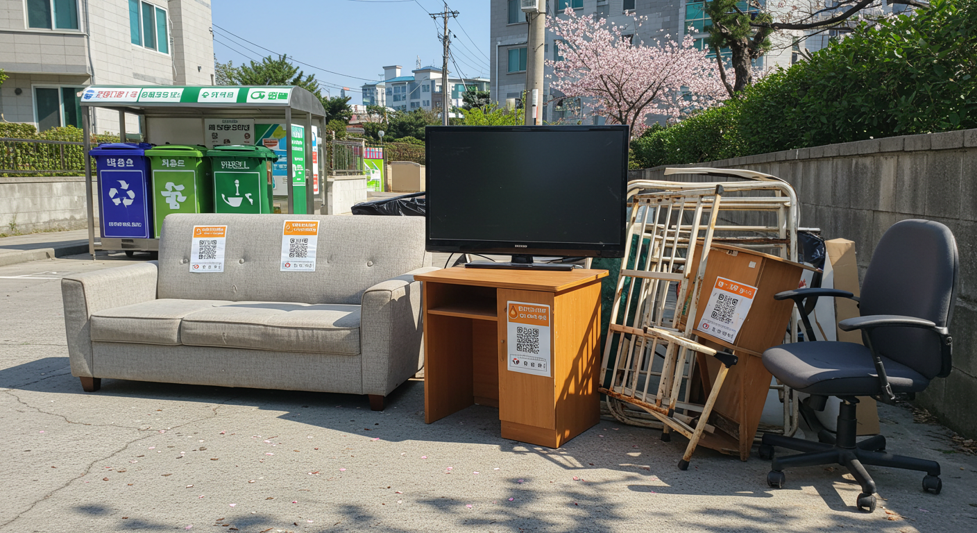 관악구 대형폐기물 배출 신고 및 신청방법!! : 티타임