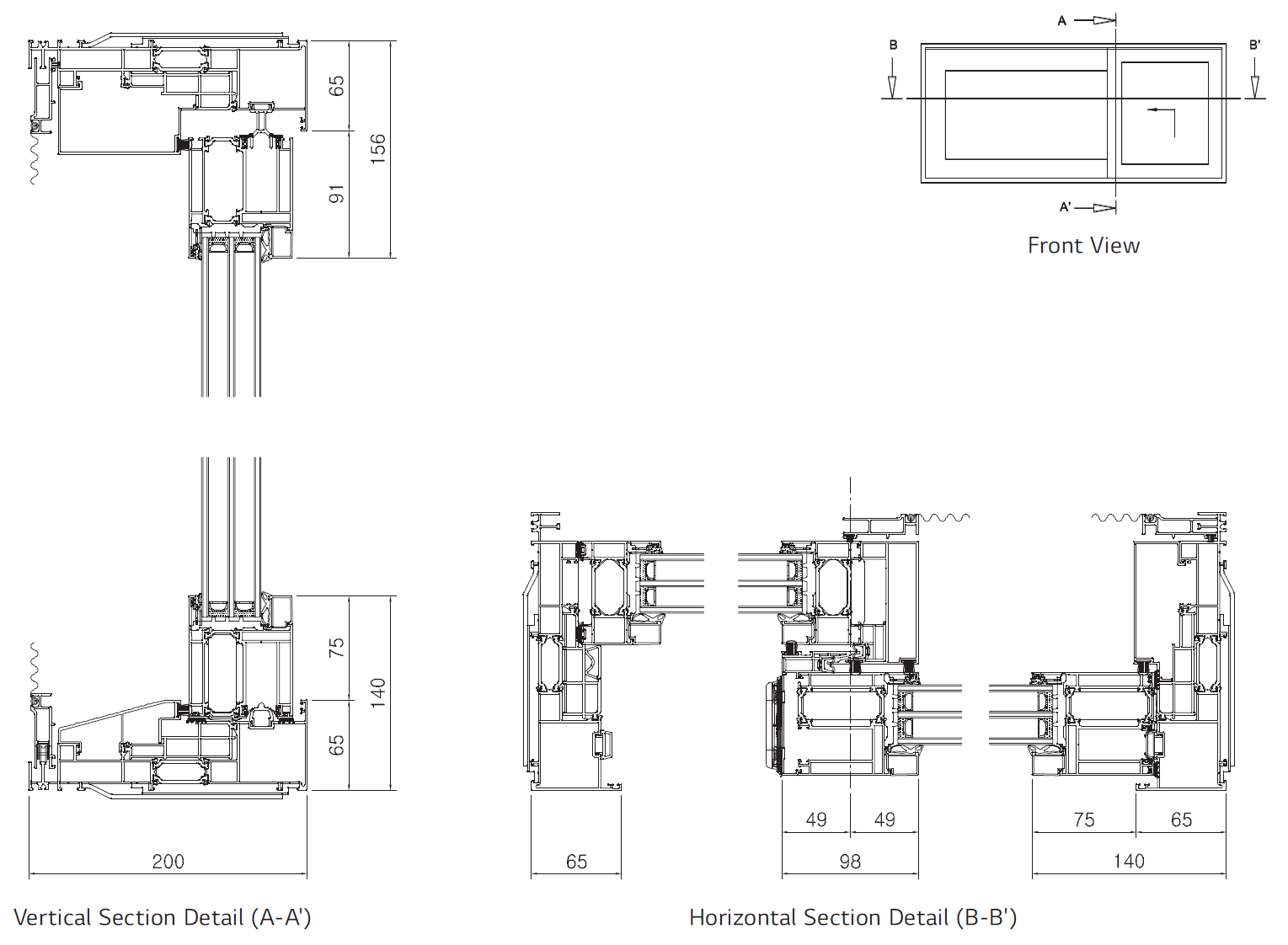 LX하우시스 | AL시스템도어 E9-ADR80