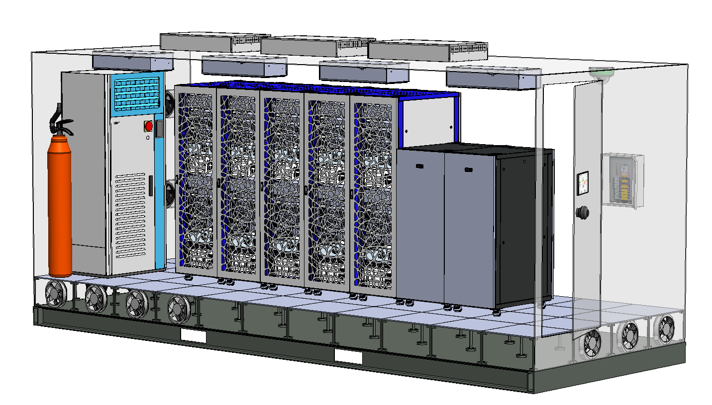 Containerized Data Center | Dobe Computing, Container Data Center