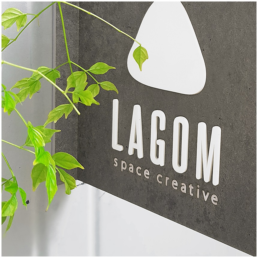 양면자석간판 Size25x25cm 복도간판 돌출간판 간판디자인 무료제작 사무실간판 017