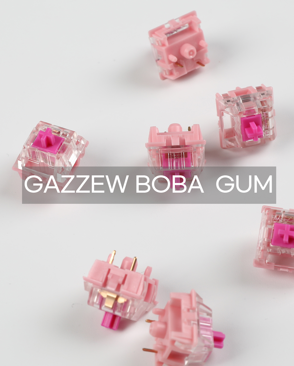 Gazzew bobagum silent linear switch (1pcs) : Monstargear