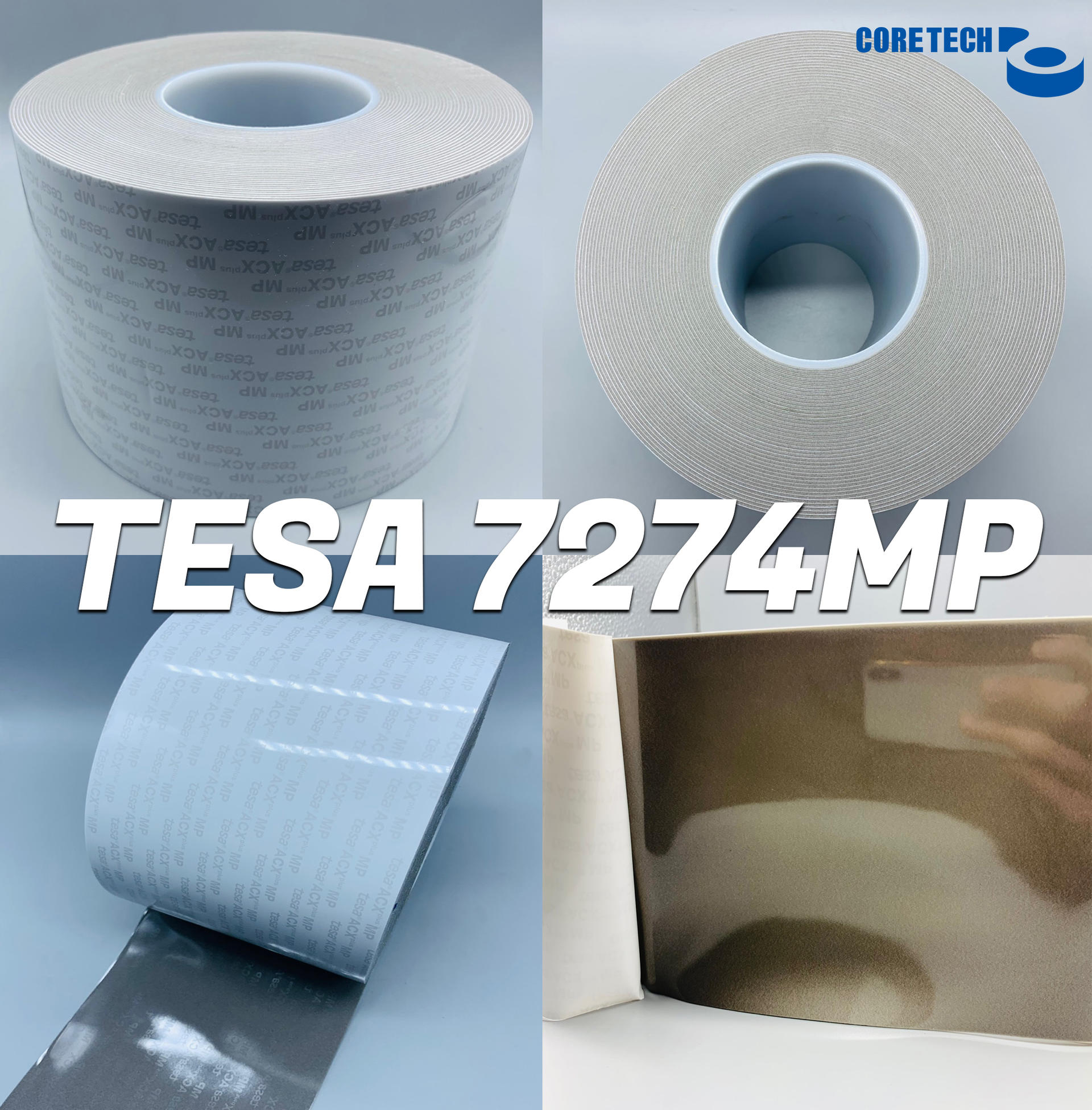 tesa 7274MP 1.1mm 회색 아크릴 폼 양면테이프 : (주)코어텍