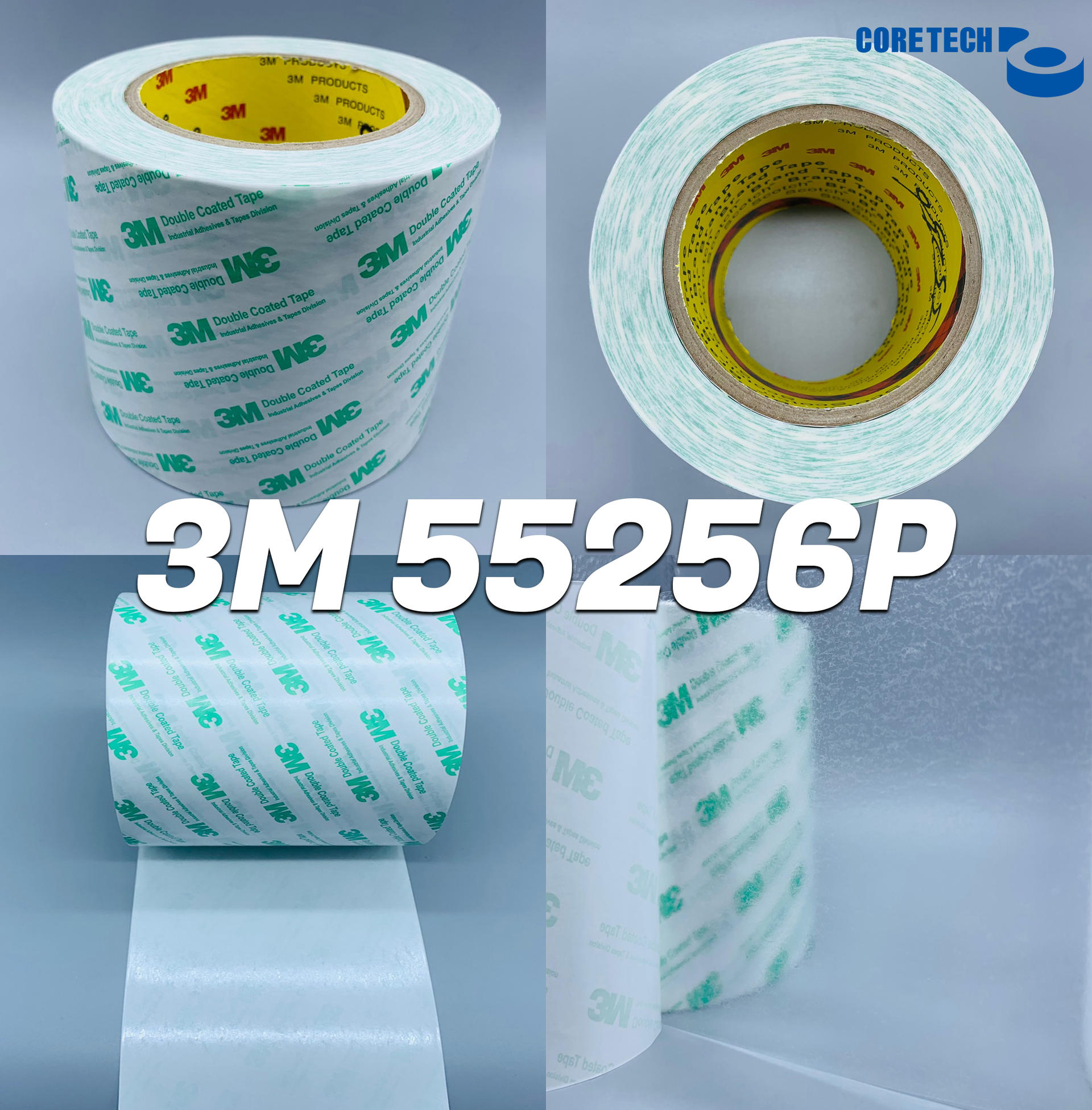 3M 55256P 이중코팅 PET양면테이프 : (주)코어텍