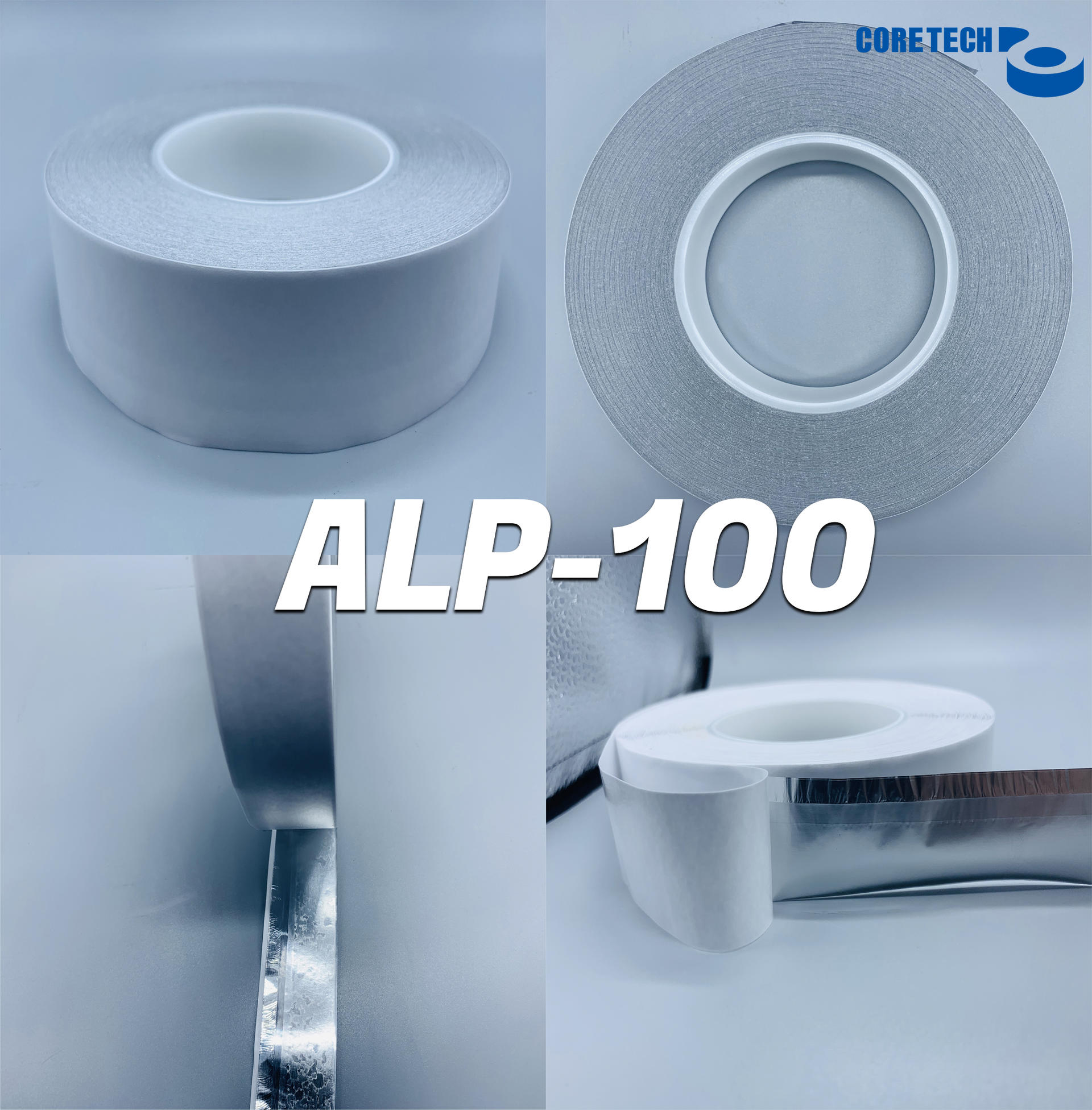ALP-100 양면 알루미늄테이프 사진정보 : (주)코어텍