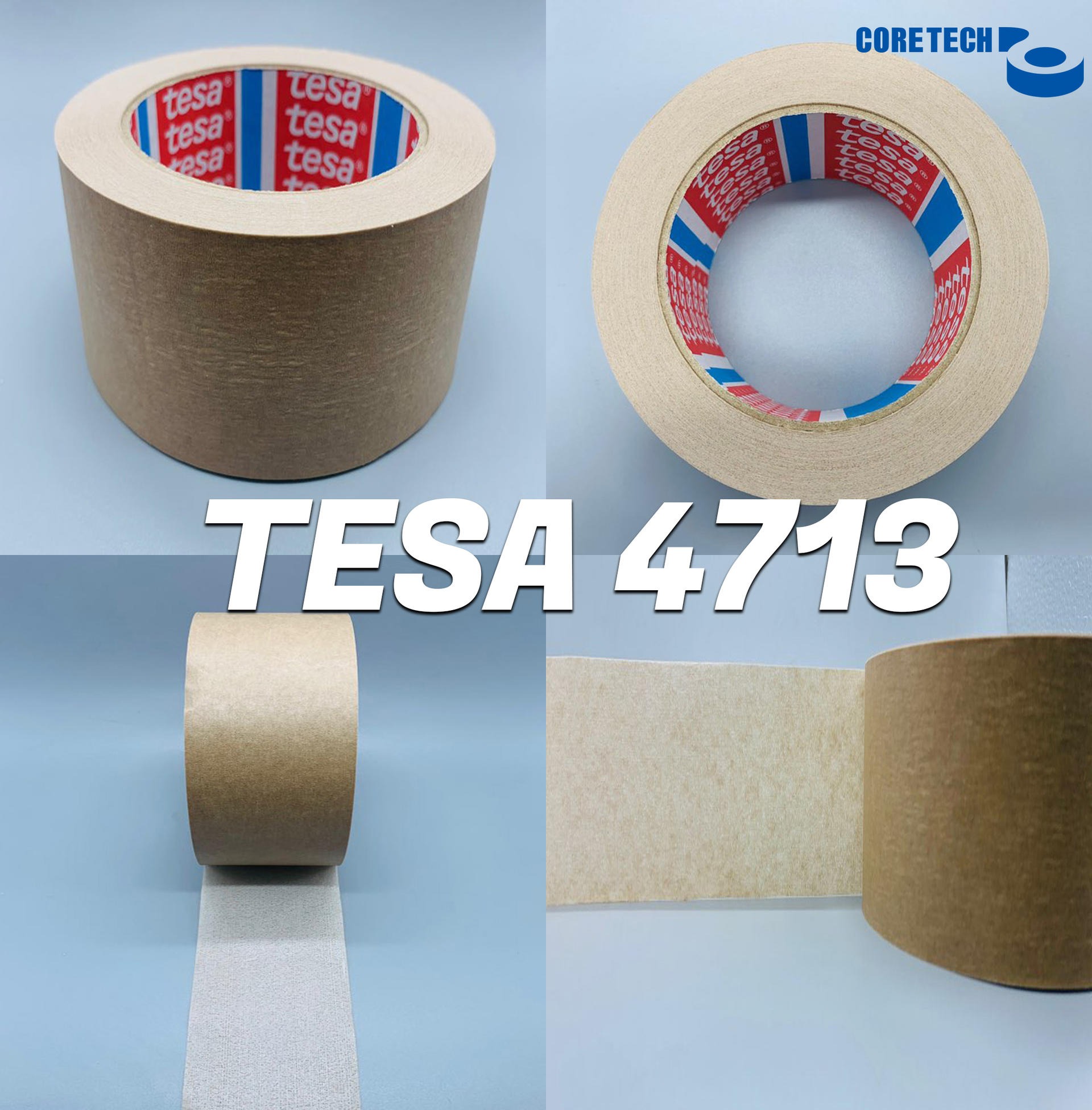 TESA 4713 재활용 가능한 친환경 종이 박스테이프 : (주)코어텍