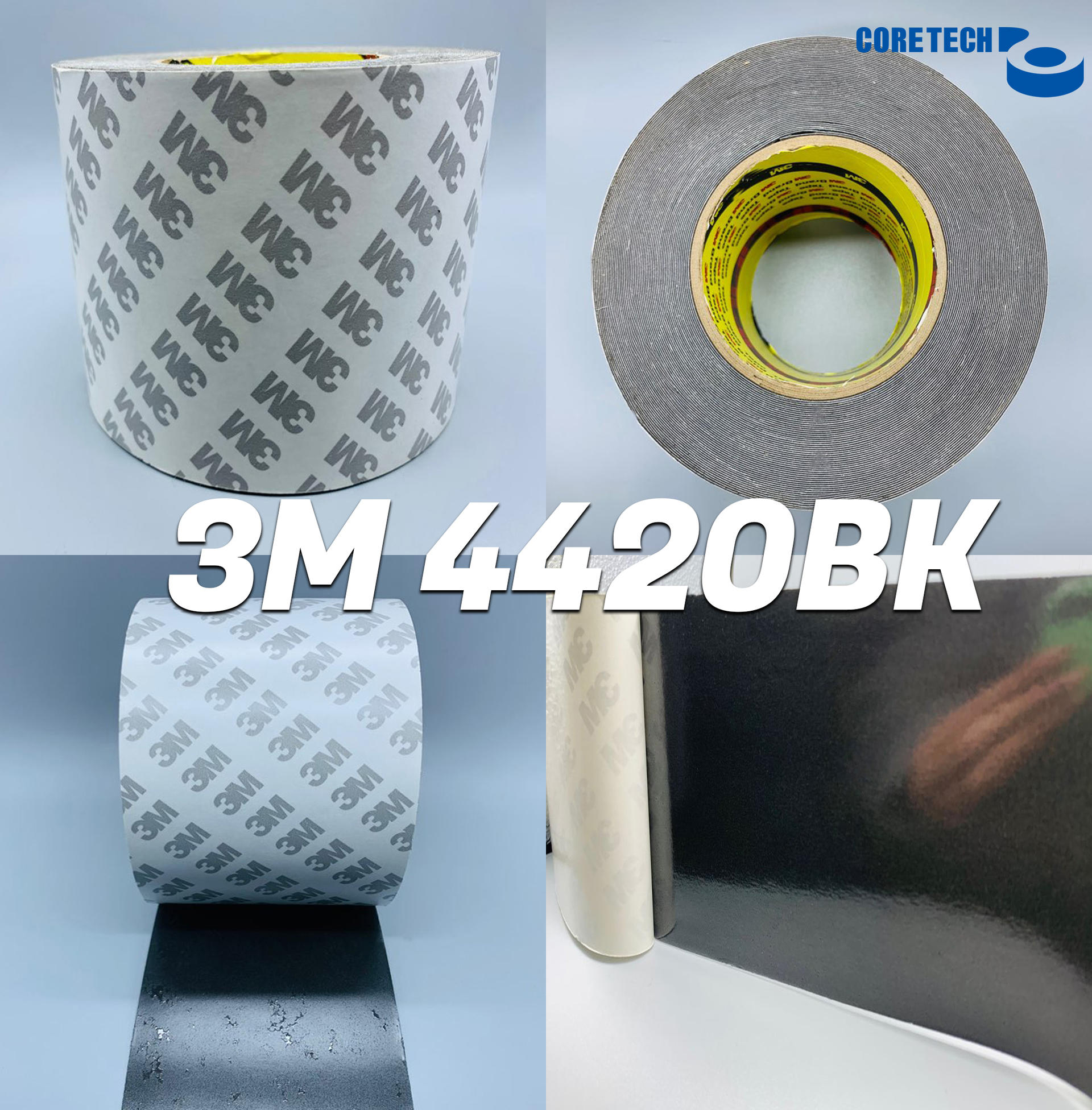 3M 4420BK PE폼양면테이프 사진정보 : (주)코어텍