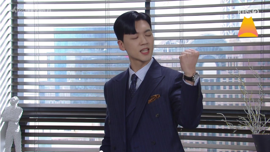 KBS2 사랑의 꽈배기 - 장세현 MF0415G01 착용 : 미니포커스 시계