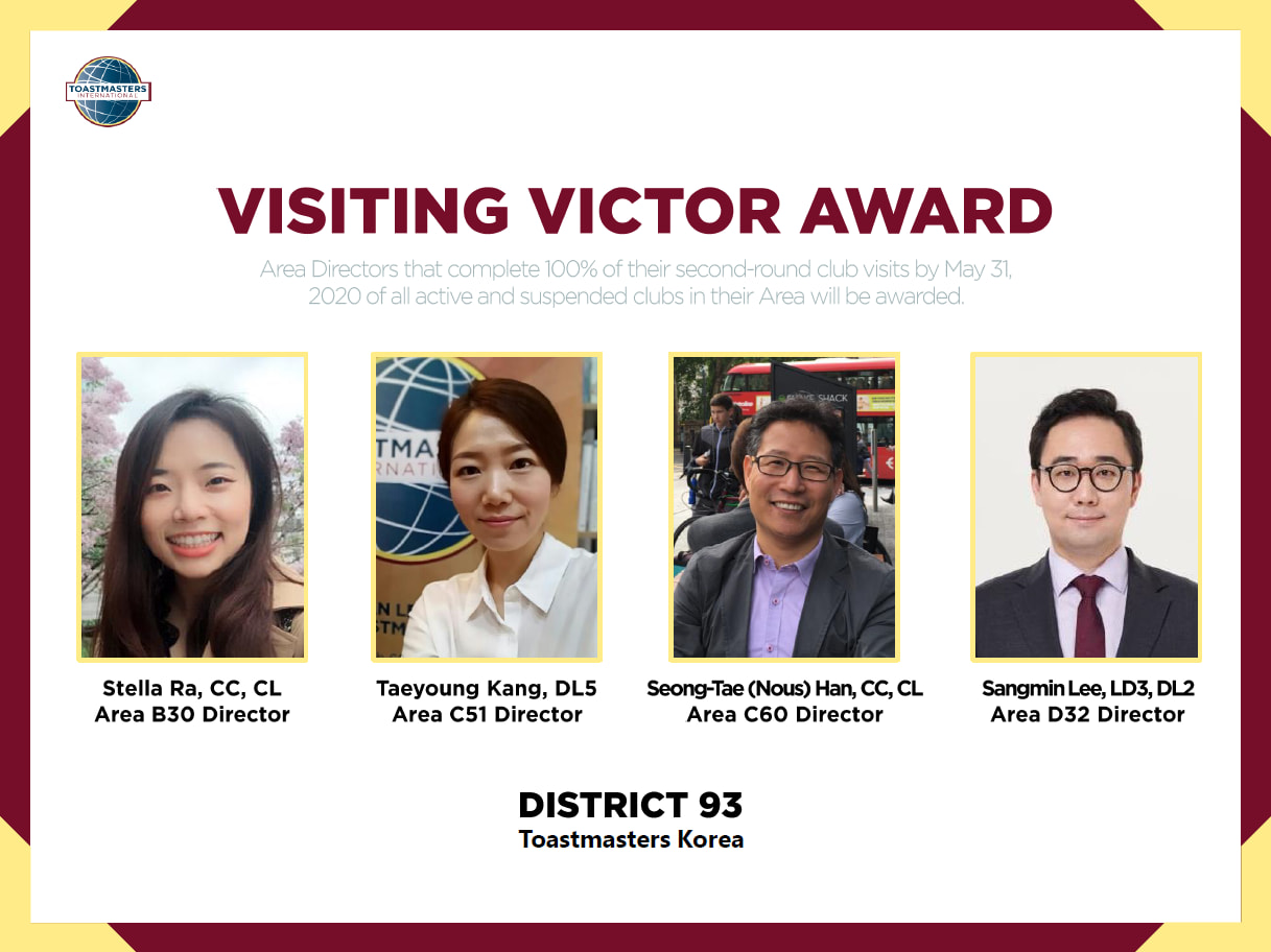 Visiting Victor Award 2019-2020 : Bulletin Board