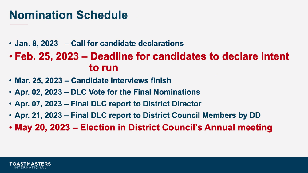 2022-23 2nd DEC Meeting / 20221120 : Bulletin Board