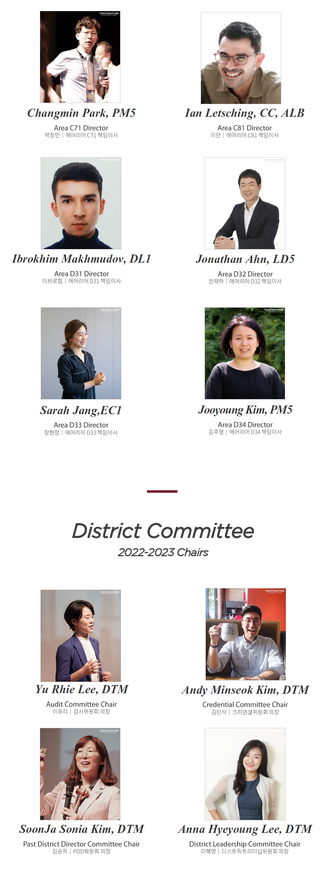 2022-2023 District 93 Vision & Leaders - Reconneced Toastmasters ...