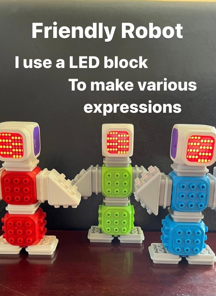 남아공 친구들과 교육중인 큐브로이드 : 글로벌 교육 현장